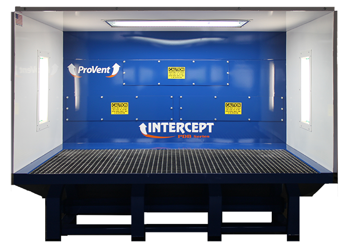 Intercept Down Draft Bench | ProVent, LLC