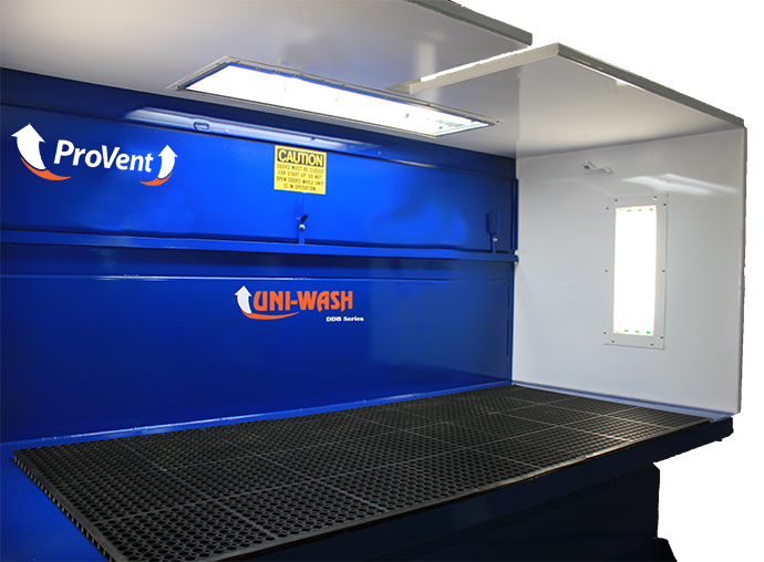 Uni-Wash Wet Down Draft Bench