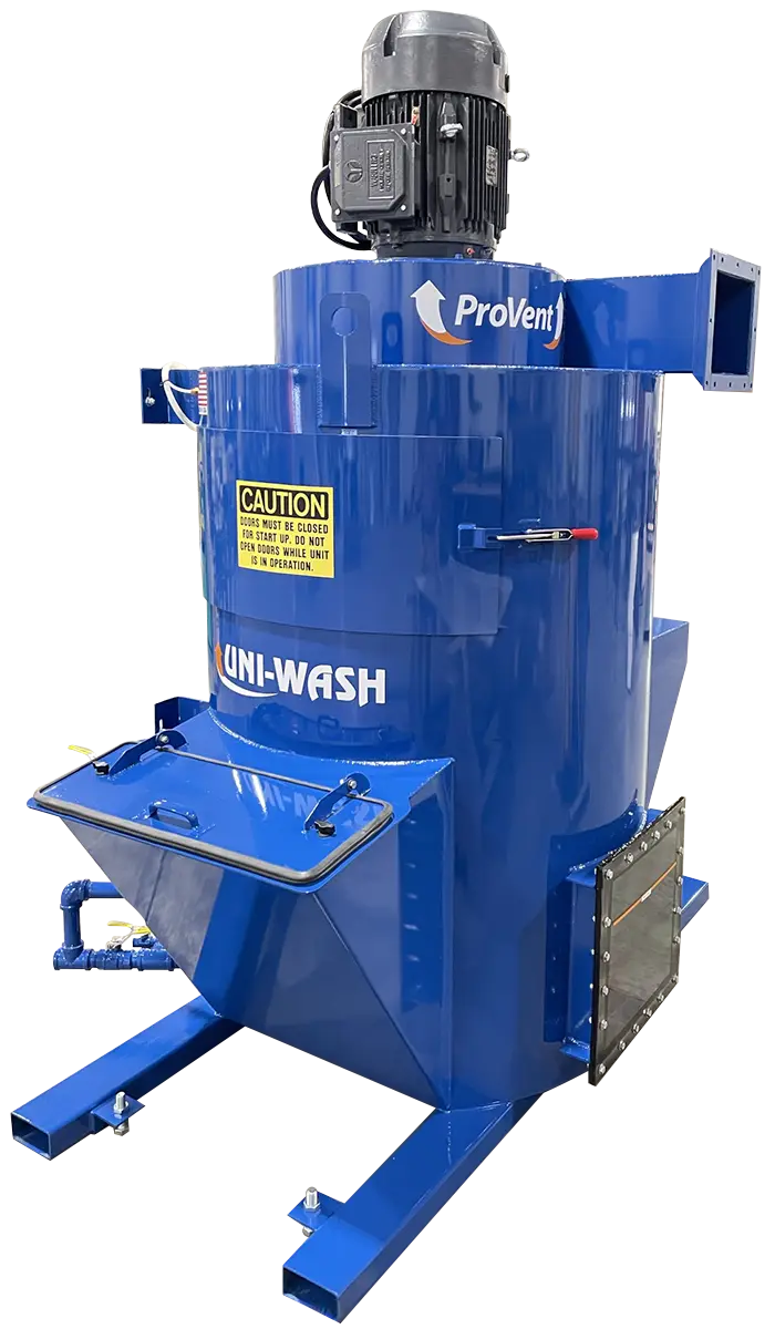 Uni-Wash Ducted Wet Dust Collector